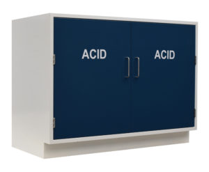 15′ x 17′ Fisher American L-Shaped Laboratory Cabinets - Fisher American